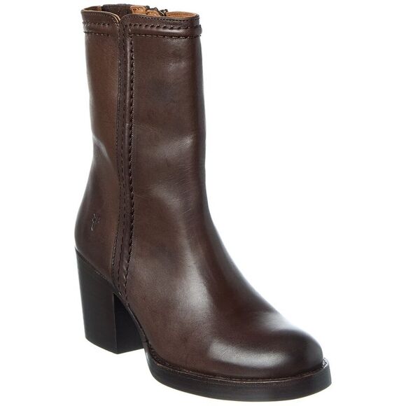 Frye | Shoes | Frye Jean Short Inside Leather Boot Brown | Poshmark